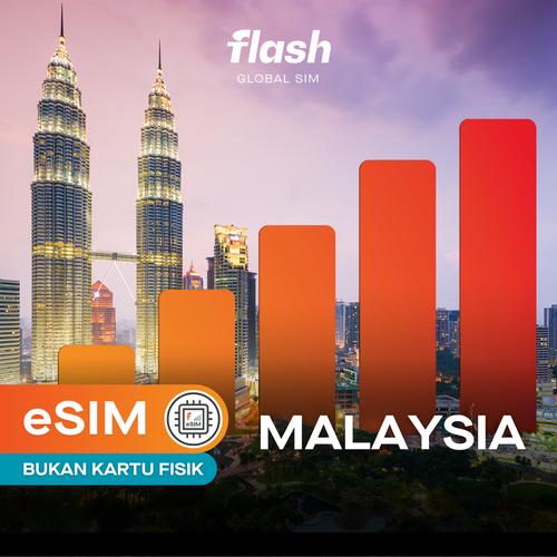Jual eSIM Malaysia Unlimited Data Flash Global SIM (eSIM Malaysia) - Jakarta Selatan - Flash ...