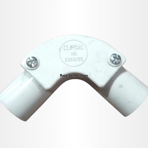 Jual Elbow PVC Clipsal 25 mm Putih Knie Knee Belokan Pipa Paralon ...
