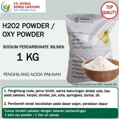 Jual Sodium Percarbonate / Oxy Powder / H2O2 Powder GRADE TEKNIS ...
