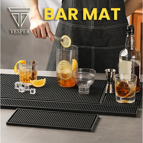 Jual bar mat bartender rubber anti slip / tatakan gelas / alas meja ...