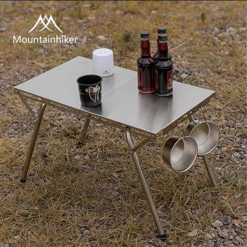 Jual MOUNTAINHIKER SPACEWALK FOLDING Stainless Steel CAMPING TABLE Meja ...