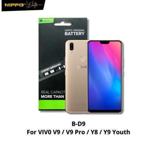 Promo Hippo Baterai V9/V9Pro/Y9 Youth/Y8 B-D9 3760mah Original Cell ...