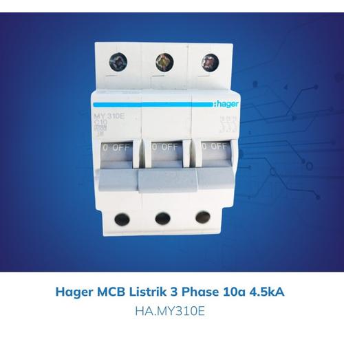 Jual MCB HAGER 3 Phase 10A MY310E - Kota Bandung - Karya Teguh Lancar ...
