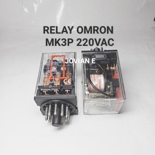 Jual relay mk3p 220vac 10a omron original - Jakarta Barat - jovian electric | Tokopedia