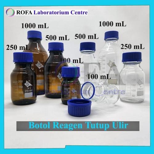 Jual READY STOCK Botol Reagen / Botol Kaca / Botol Laboratorium / Botol ...