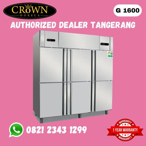 Jual CROWN G 1600 Upright Chiller 6 Pintu Kapasitas 1600 Liter - Kab ...