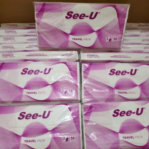 Jual Tissue Facial SEE U TRAVEL PACK 2PLY 50 sheets - Kota Tangerang - DISTRIBUTOR ACC | Tokopedia