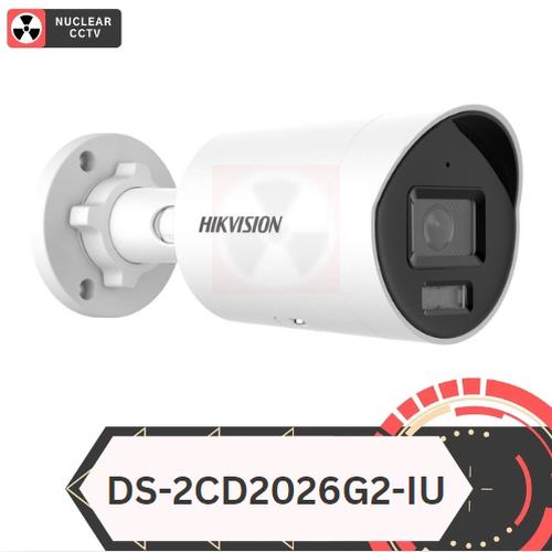Jual IP CAM HIKVISION OUTDOOR 2MP DS-2CD2026G2-IU AcuSense Fixed Mini Bullet Built-in microphone ...