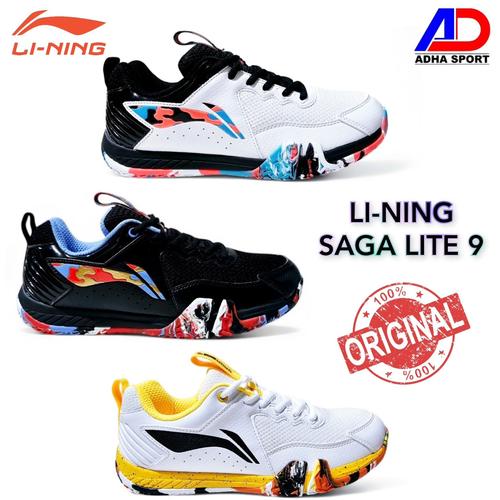 Jual Sepatu Badminton Lining Saga Lite 9 AYTU027 Sepatu Bulutangkis ...
