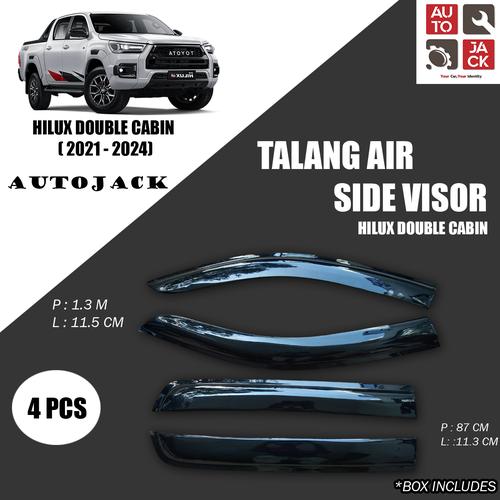 Jual TALANG AIR HILUX DOUBLE CABIN 2024 / SIDE VISOR TOYOTA HILUX 2021 - 2024 - Kota Tangerang ...