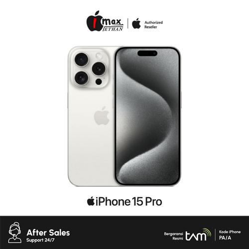 Promo Apple iPhone 15 Pro Storage 1TB White Titanium - New Garansi Resmi Indonesia - White ...