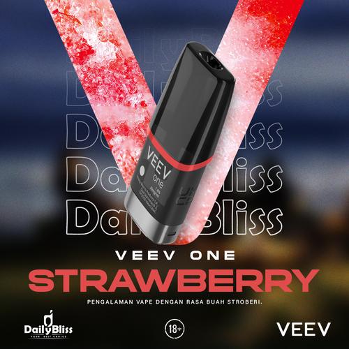 Jual VEEV ONE CARTRIDGE STRAWBERRY POD ORIGINAL - Kota Depok ...