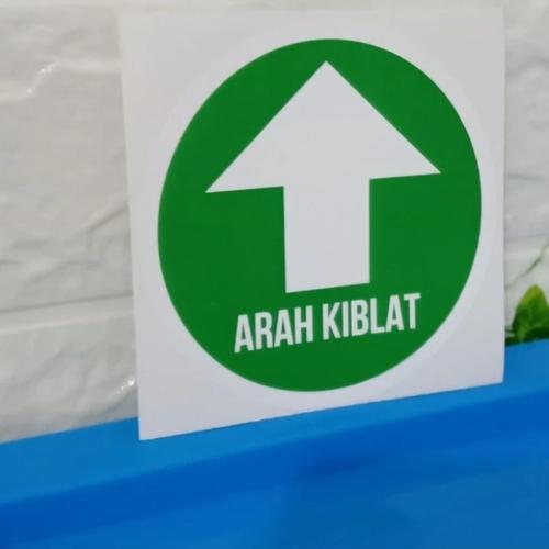 Jual STICKER SIGN ARAH KIBLAT LABEL K3 SAFETY - Jakarta Barat ...