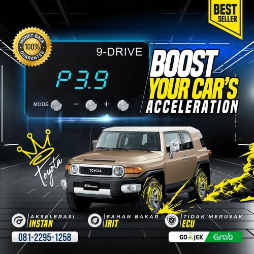 Promo 9 Drive Toyota FJ Cruiser Piggyback Race Chip Throttle Controller ECU Remap - Kab. Sleman ...