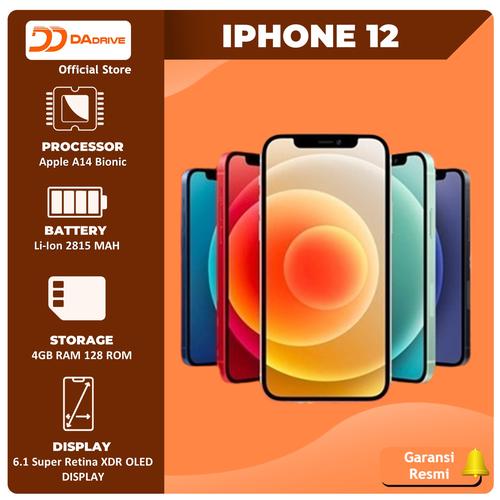Promo Apple iPhone 12 128GB Garansi Resmi Indonesia - WHITE, BUNDLE ...