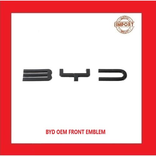 Jual BYD OEM FRONT GRILLE EMBLEM LOGO DEPAN BYD - CARBON - Kota ...