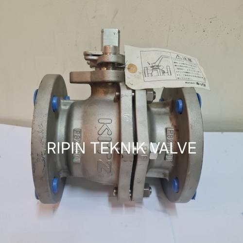Jual BALL VALVE KITZ 6" INCH STAINLESS STEEL SS304 DN150 JIS 10K FLANGE ...