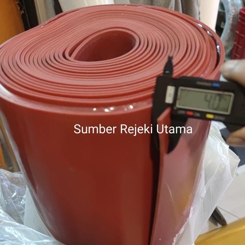 Jual Silicone Rubber Sheet merah 4mm x 1m x 1m ( Karet Siliocne merah ...
