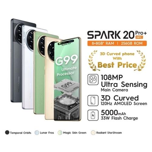 Jual Tecno Spark 20 Pro Plus Pro+ NFC 8/256 GB Baru Garansi Resmi New ...