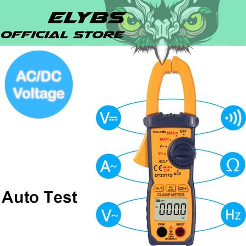 Jual Tang Ampere Digital Multimeter AC/DC Voltage Tester Clamp Meter ...