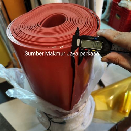 Jual Rubber Sheet Silicone Merah 4mm x 100cm x 20cm ( Rubber Red ...