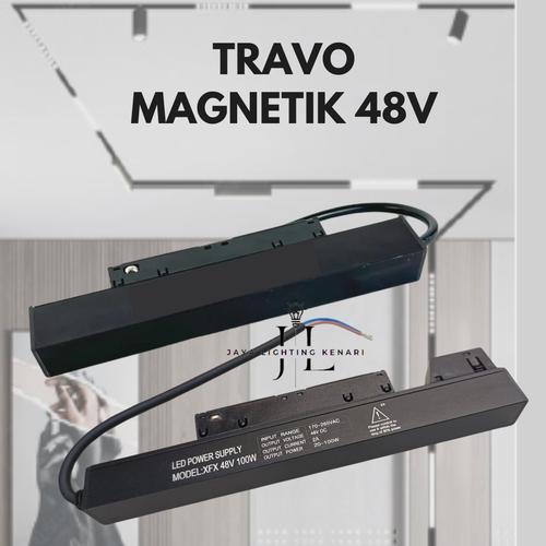 Jual Driver Magnet Track Light / Power Supply Magnetic 48v 100w 200w ...