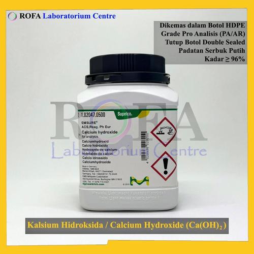 Jual READY STOCK Kalsium Hidroksida / Calcium Hydroxide / Ca(OH)2 Pro ...