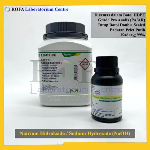 Jual READY STOCK Natrium Hidroksida / Sodium Hidroksida / Sodium ...