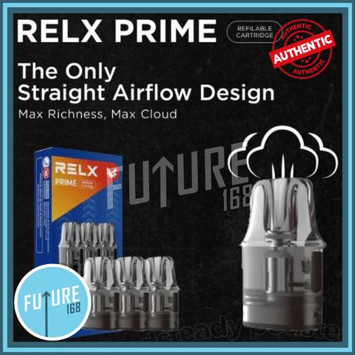 Jual RELX Prime Refillable Cartridge 2ml 0.6 0.8 Ohm Compatible For ...