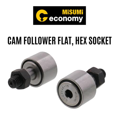 Jual Cam Follower Flat, Hex Socket - C-CFFA10-22 - Kab. Bekasi - Misumi ...