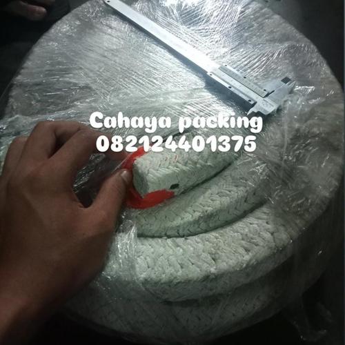 Jual Gland packing asbestos ptfe 3/4" x 1rol gland packing rames 20mm ...