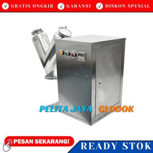 Jual VH-8 Small Dry Powder Mixer Raw Material Mixer Powder 8L barrel ...