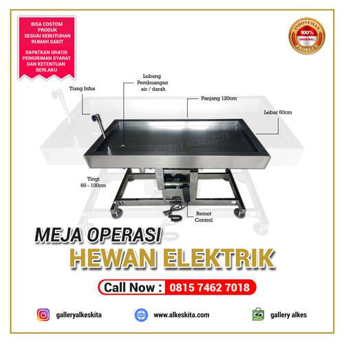 Jual Meja periksa hewan meja operasi binatang hidrolik elektrik - Kab ...