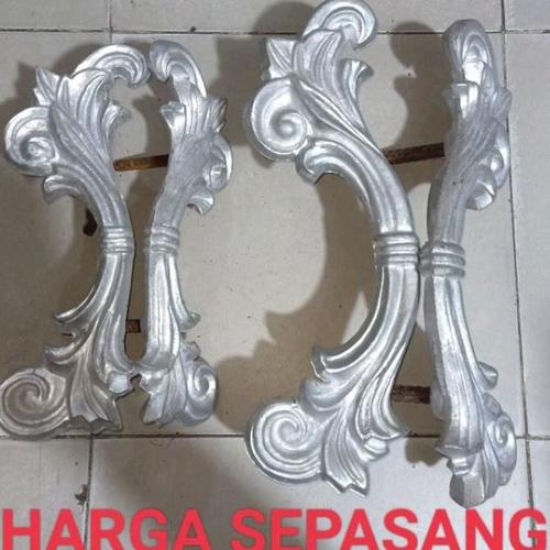 Jual Ornamen Pagar Besi Handle 02 Berbahan ALUMINIUM (HARGA SEPASANG ...