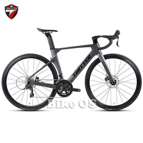 Jual NEW TWITTER R10 RS 24 SPEED CARBON FULL HYDRAULIC ROADBIKE - Abu ...