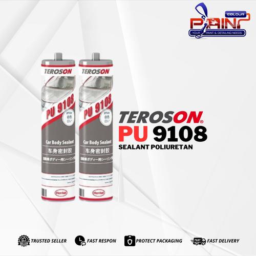 Jual Lem SIlicon TEROSON PU 9108 PUTIH / Sealant Lem Body Mobil Dan ...