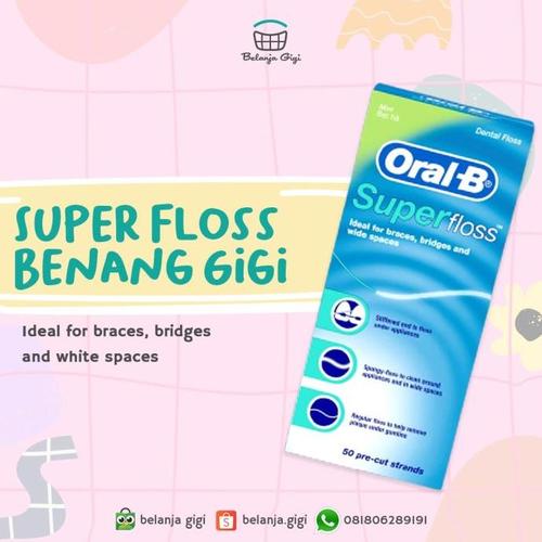 Jual SUPERFLOSS/ BENANG GIGI/ BENANG GIGI KAWAT/ BENANG GIGI BEHEL/ORAL ...