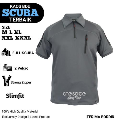 Jual Terbaru Kaos BDU Tactical Full Scuba Combat Polos Lengan Pendek Slimfit - Cream, M - Kab ...