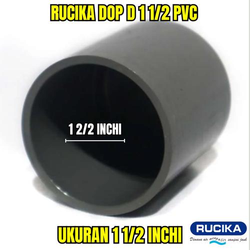 Jual Penutup Pipa Paralon Dop Cap PVC AW Ukuran 1 1/2 Inchi Paralon ...
