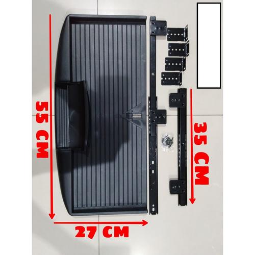Jual Rak Keyboard Tray Rel Laci Tempat Tatakan Keyboard Meja Komputer ...