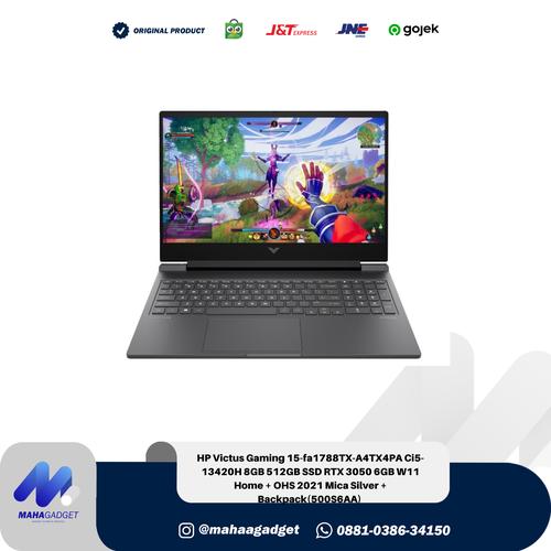 Jual HP Victus Gaming 15-fa1788TX-A4TX4PA Ci5-13420H 8GB 512GB SSD RTX ...