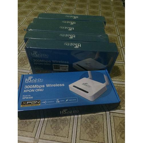 Jual 6 Unit HSAirPo 300Mbps Wireless XPON ONU Model No. XPW300 - Kota ...