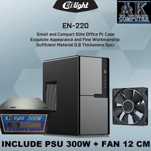 Jual [CASING PC OFFICE / CASING COMPUTER STANDAR] ENLIGHT EN-220 / EN 220 / EN220 include PSU ...