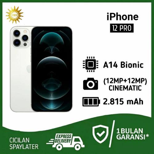 Promo iPhone 12 Pro 256Gb & 128Gb Second Original - Biru, 128 gb ...