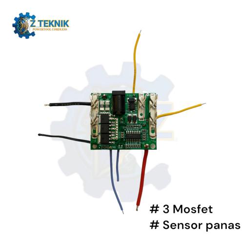 Jual PAPAN MODUL BATERAI MANAJEMEN SISTEM (BMS) 5S LXT - 3 MOSFET - Kab. Gresik - Z TEKNIK ...