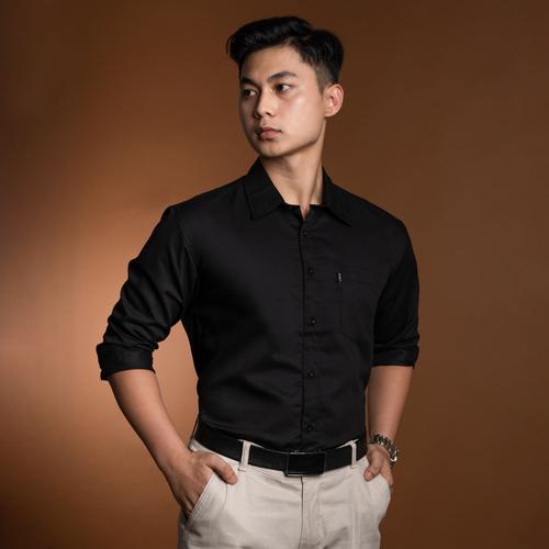 Promo Otsky Kemeja Basic Pria Kualitas Premium Lengan Panjang - KMJ ...