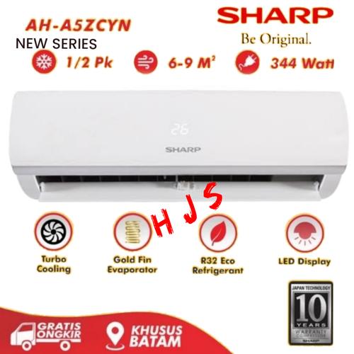Jual AC SHARP AH-A5UCYN 1/2 PK AC LOW WATT - Kota Batam - H..J..S | Tokopedia