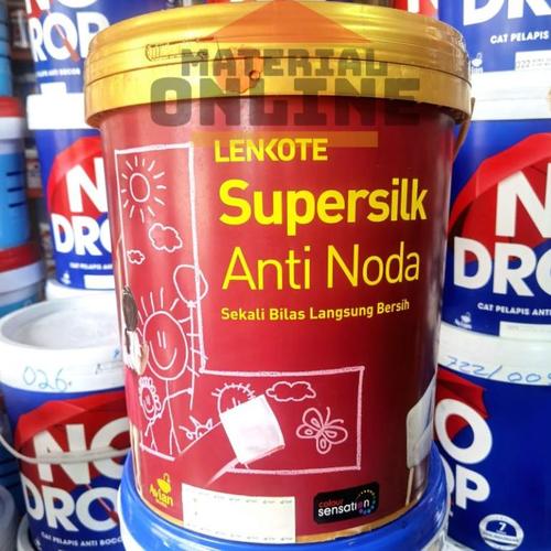 Jual CAT TEMBOK PREMIUM AVIAN LENKOTE SUPERSILK SUPER SILK ANTI NODA 20 ...