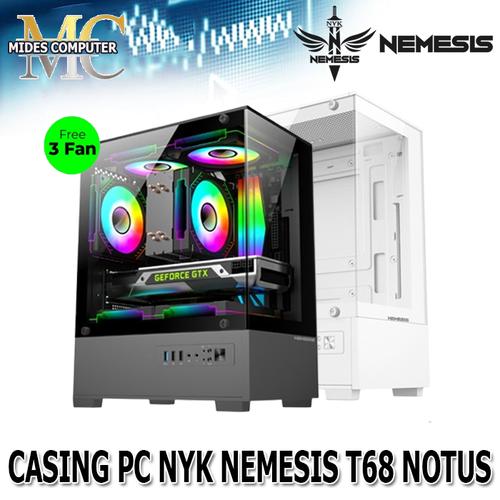 Jual Casing PC Gaming Aqua Case NYK T68 Notus Case Gaming - Kota Bekasi ...