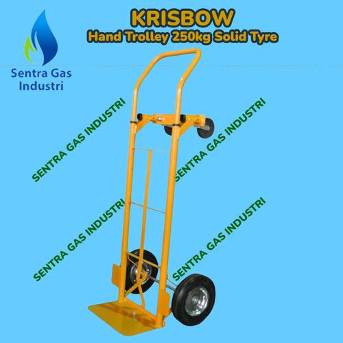 Jual KRISBOW - Hand Trolley 250kg Solid Tyre - Kota Bekasi - Sentra Gas ...